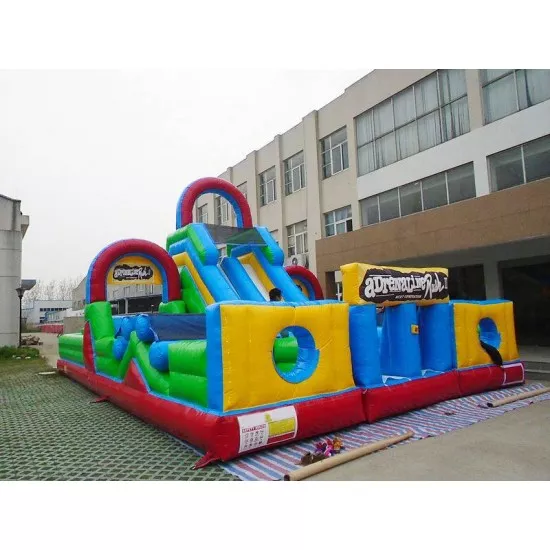 Adrenaline Rush Ii Obstacle Course, Inflatable Adrenaline Rush Ii For Sale