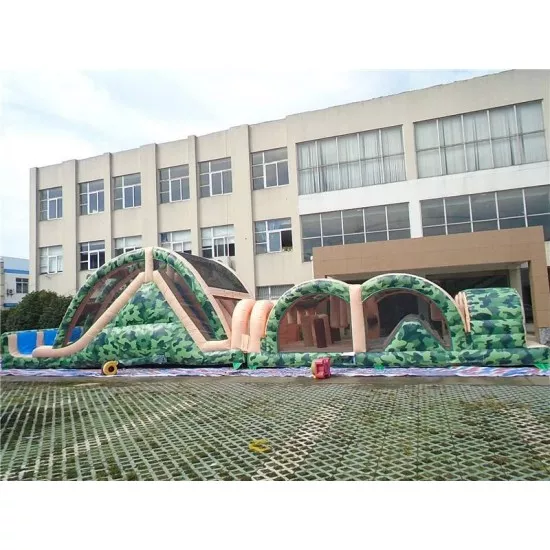 Inflatable Military Obstacle Course, Army Inflatable Obstacle Course ...